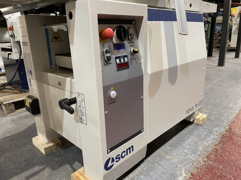New SCM FS410 Nova Planer Thicknesser, ‘P3 Power Version’ with Xylent ...