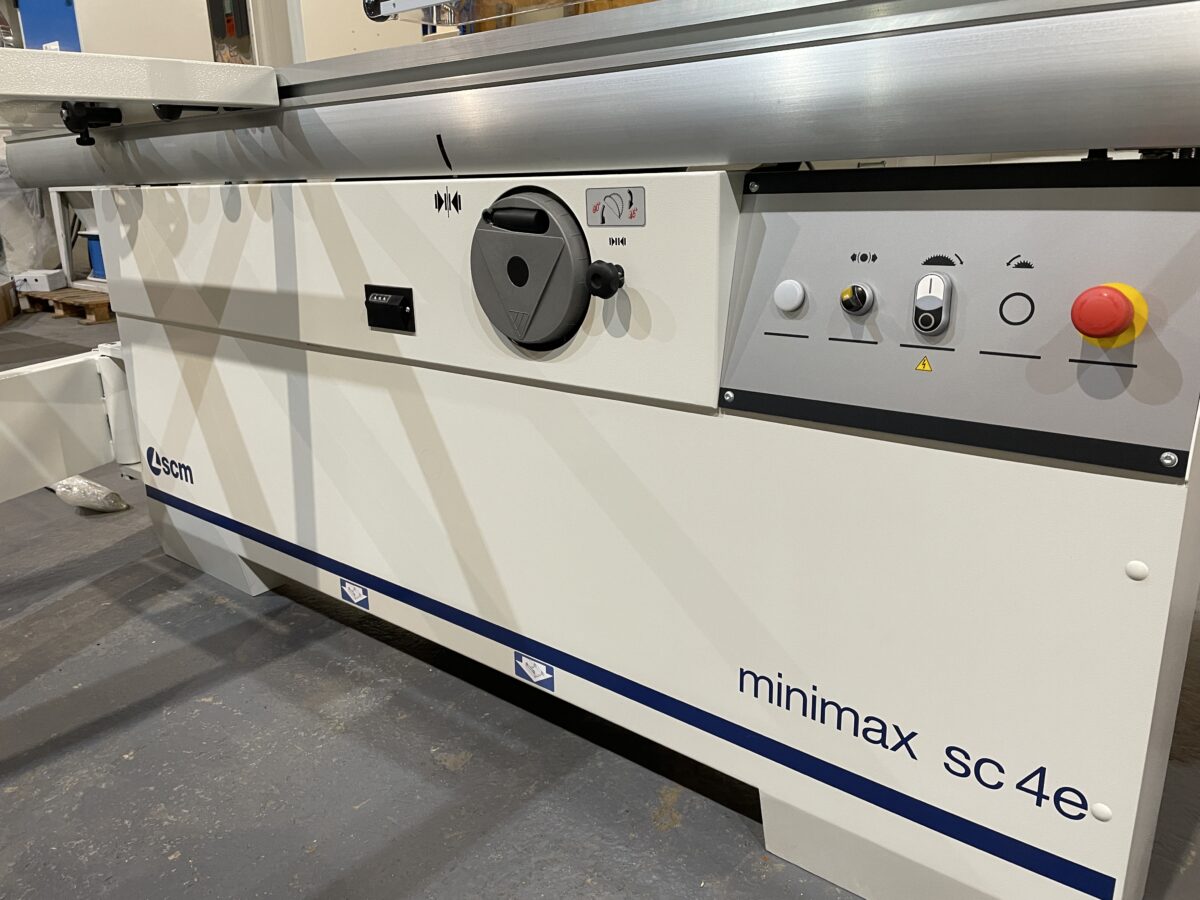 New SCM Minimax SC4e, 2600mm, Tilt Arbor Panel Saw – Sheet Panel Spec ...