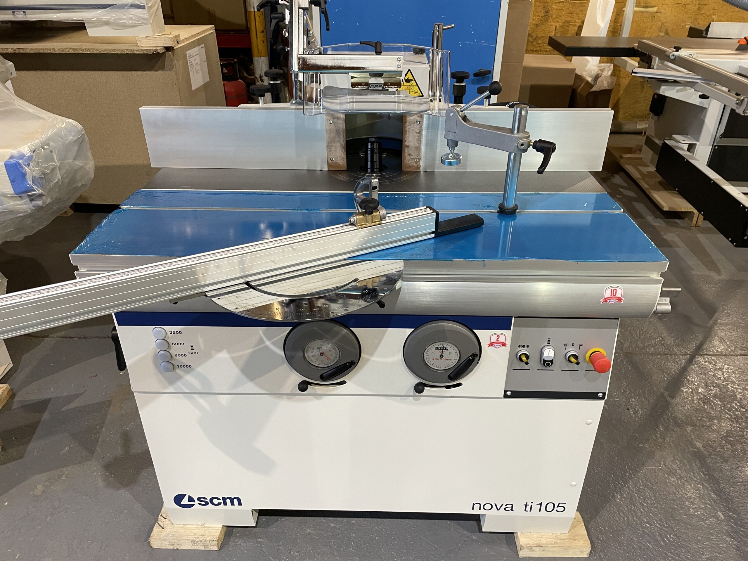 New SCM Ti105 Nova Tilt Arbor Spindle Moulder, PS Version **Available ...