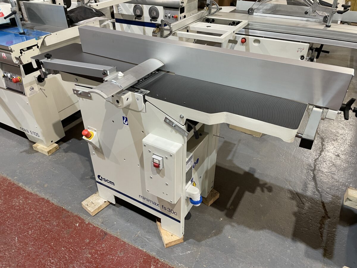 New SCM Minimax fs30c Planer Thicknesser, 230v, Xylent Cutter **IN ...