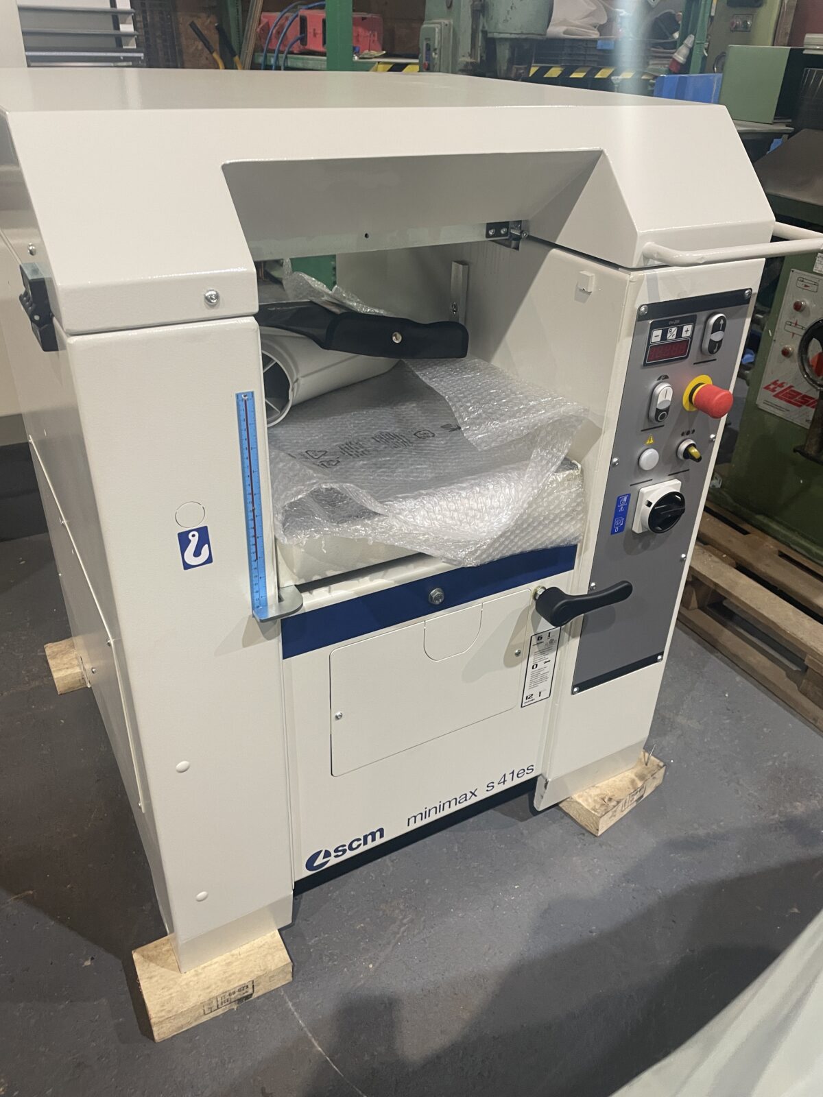 New SCM Minimax S 41es Thicknesser, Power Rise and Fall, XYLENT Cutter ...