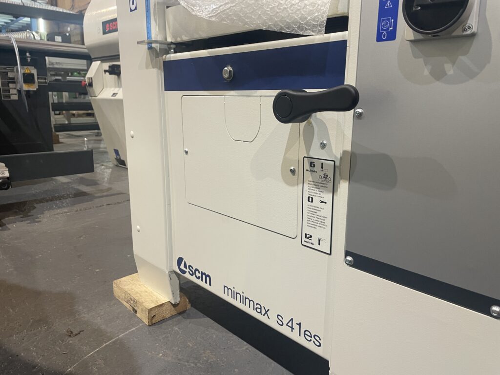 New SCM Minimax S 41es Thicknesser, Power Rise and Fall, XYLENT Cutter ...